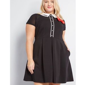 ModCloth Dresses | 1950s Retro Pinup Baby Blue Dress Xs | Poshmark